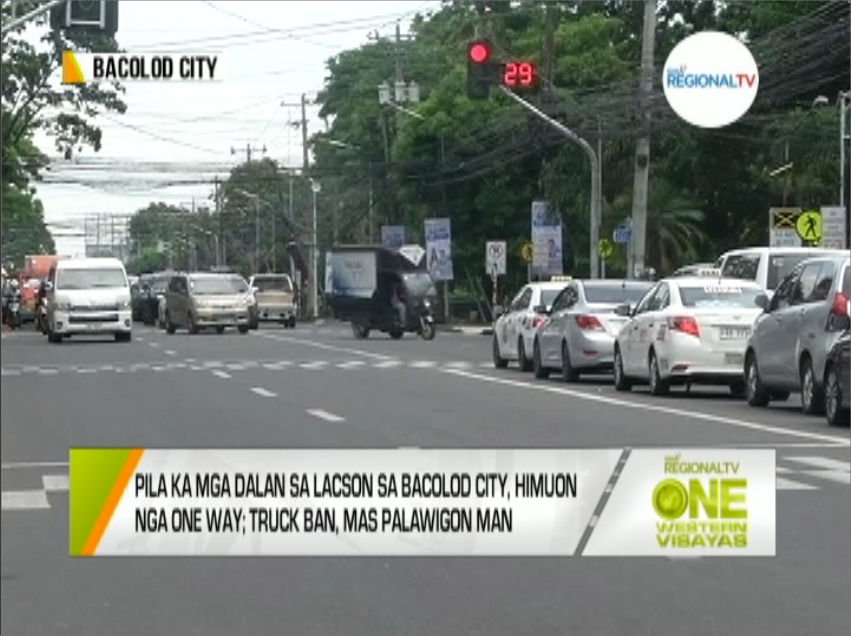 One Western Visayas: Pila ka mga Dalan sa Lacson sa Bacolod City, Himuon nga One Way