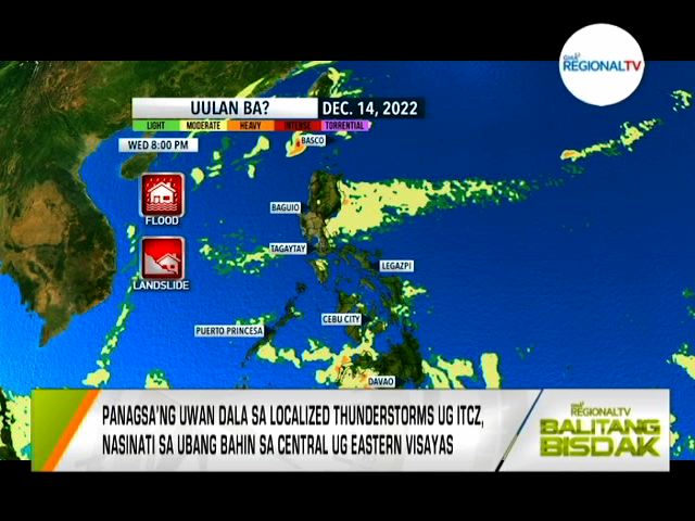 Balitang Bisdak: Kahimtang sa Panahon