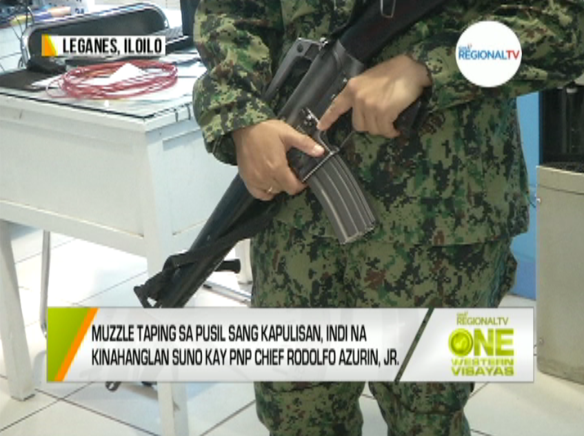 One Western Visayas: Muzzle Taping sa Pusil sang Kapulisan, Indi na ...