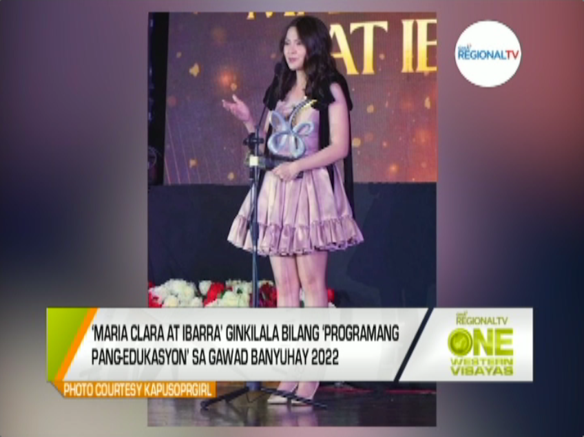 One Western Visayas: ‘Maria Clara at Ibarra’ Ginkilala nga ‘Programang Pang-edukasyon’ | One ...