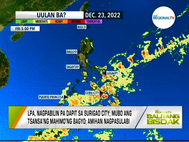 Balitang Bisdak: Kahimtang sa Panahon, LPA Nagpabilin pa