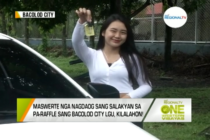 One Western Visayas: Maswerte nga Nagdaog sang Salakyan sa Pa-raffle sang Bacolod City LGU