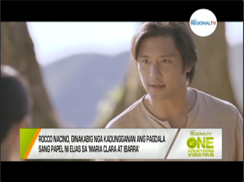 One Western Visayas: Rocco Nacino, Ginakabig nga Kadungganan ang Pagdala sang Papel ni Elias