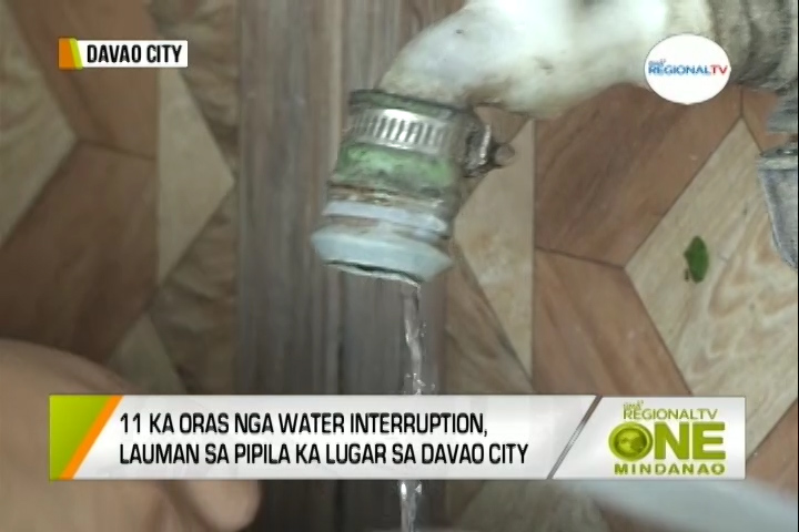 One Mindanao: Water Interruption