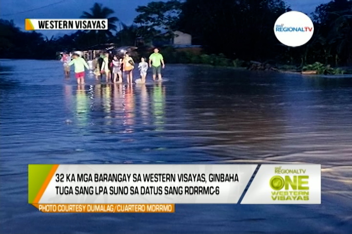 One Western Visayas: 32 ka mga Barangay sa Western Visayas, Ginbaha ...