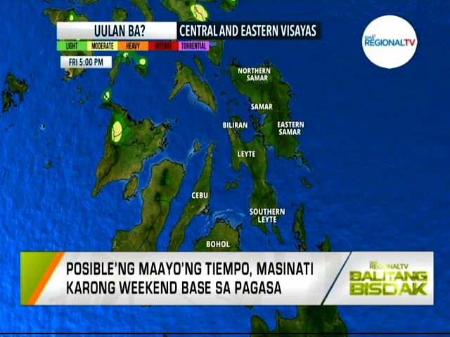 Balitang Bisdak: Kahimtang sa Panahon