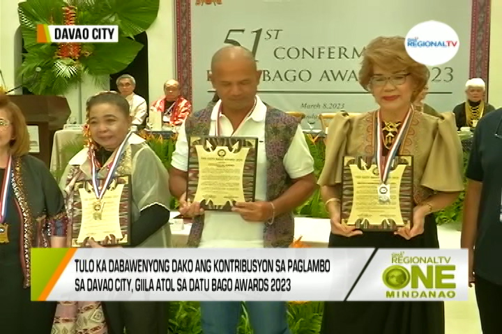 One Mindanao:Datu Bago Awards
