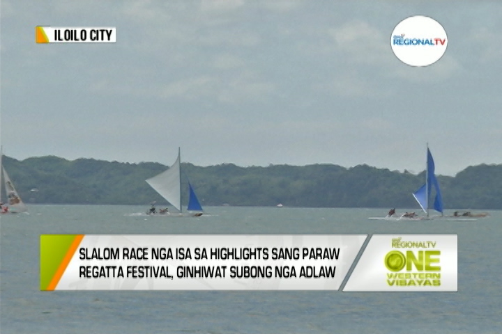 One Western Visayas: Slalom Race nga Isa sa Highlights sang Paraw Regatta Festival, Ginhiwat