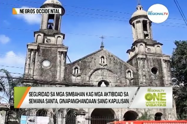 One Western Visayas: Seguridad sa mga Simbahan kag mga Aktibidad sa Semana Santa, Ginapanghandaan