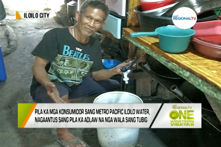One Western Visayas: Pila ka mga Konsumidor sa Metro Iloilo, Pila na ka Adlaw na nga Wala sang Tubig