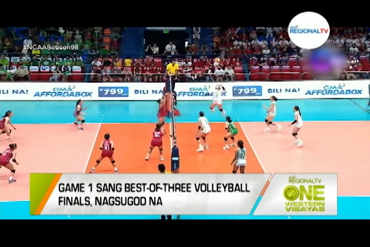 One Western Visayas: Game 1 sang Best-of-Three Volleyball Finals ...
