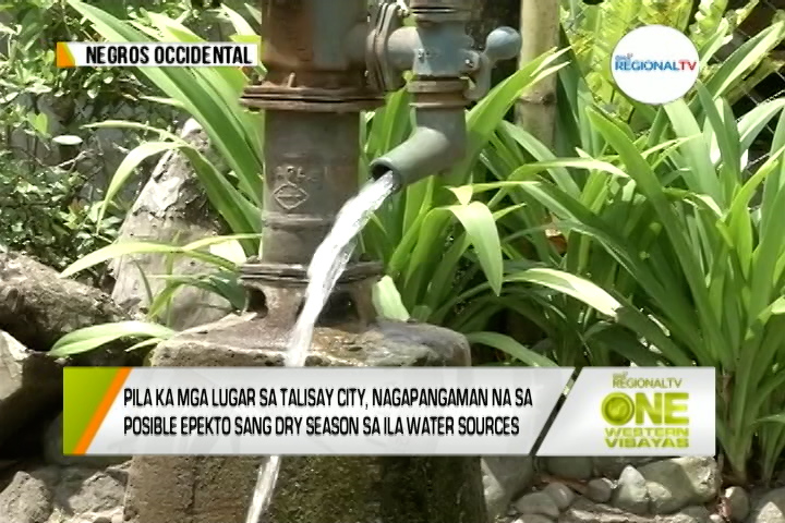 One Western Visayas: Pila ka mga Lugar sa Talisay City, Nagapangaman na sa Pagkahubas sang Tubig