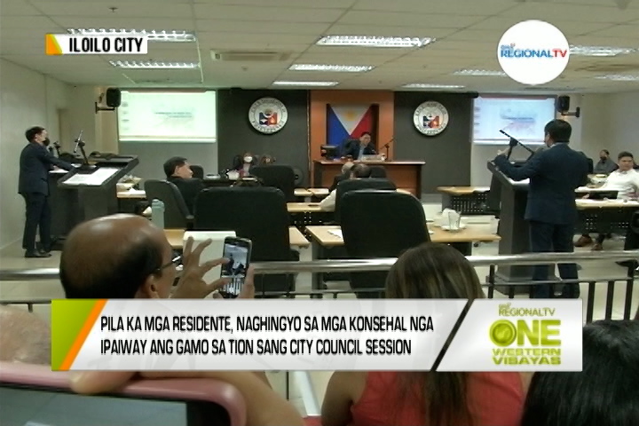 One Western Visayas: Pila ka mga Residente, Naghingyo sa mga Konsehal nga Ipaiway ang Gamo