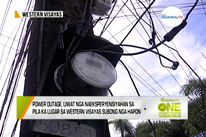 One Western Visayas: Power Outage, Liwat nga Naeksperyensiyahan sa Pila ka Lugar sa Western Visayas