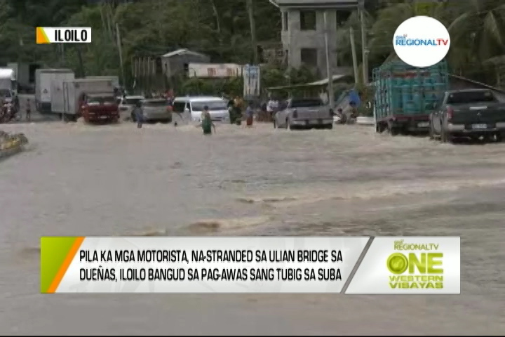 One Western Visayas: Pila ka Kabanwahanan sa Central Iloilo, Ginbaha Bangud sang Pag-ulan