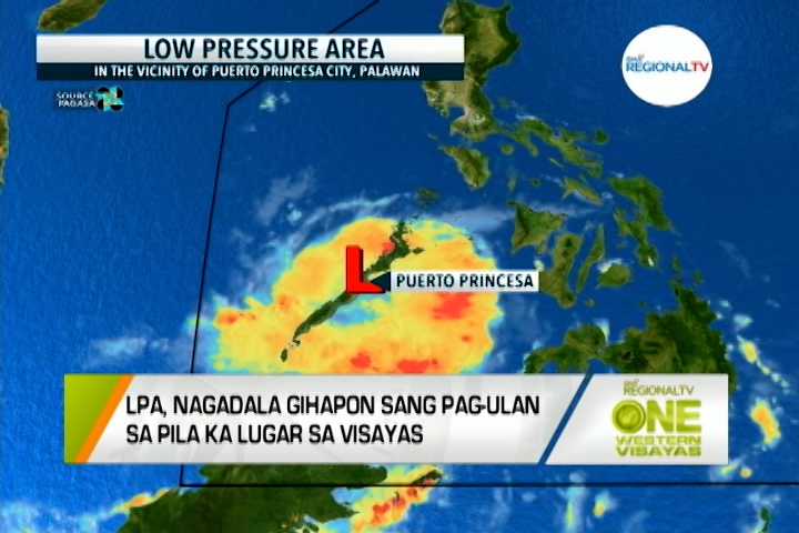 One Western Visayas: Duha ka LPA, Gina-monitor sang PAGASA