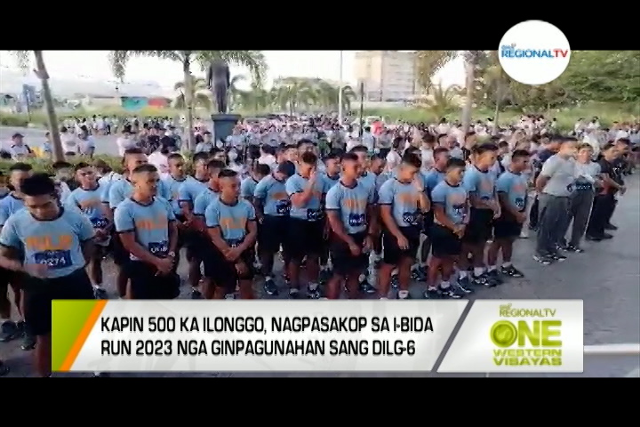 One Western Visayas: 500 ka Ilonggo, Nagpasakop sa I-BIDA Run 2023 nga ...