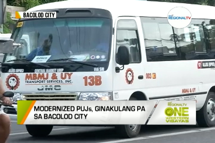 One Western Visayas: Modernized PUJs, Ginakulang pa sa Bacolod City