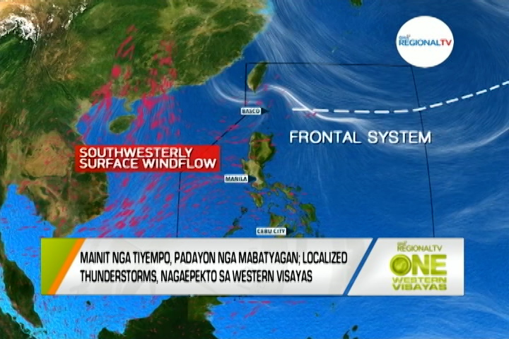 One Western Visayas: Mainit Apang May Magal-umon nga Tiyempo, Nabatyagan sa Western Visayas