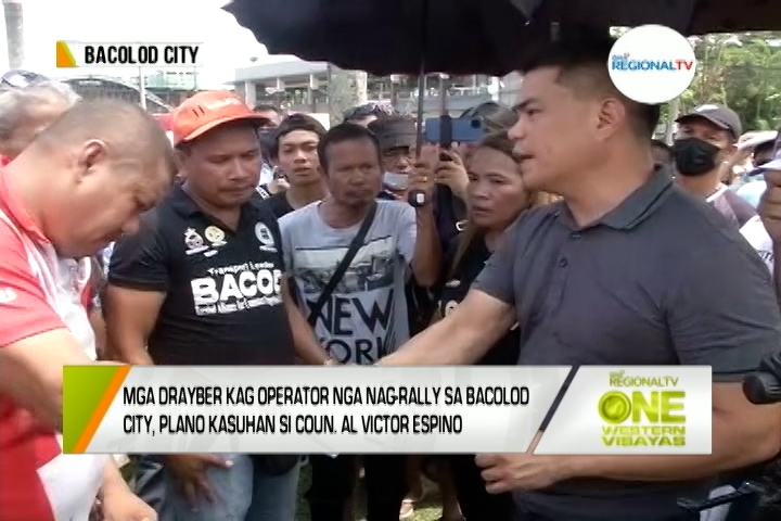 One Western Visayas: Mga Drayber kag Operator nga Nag-rally Kasuhan si ...
