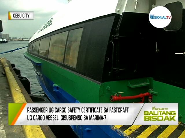 Balitang Bisdak: Initial findings sa MARINA -7 sa Panagbangga sa ...