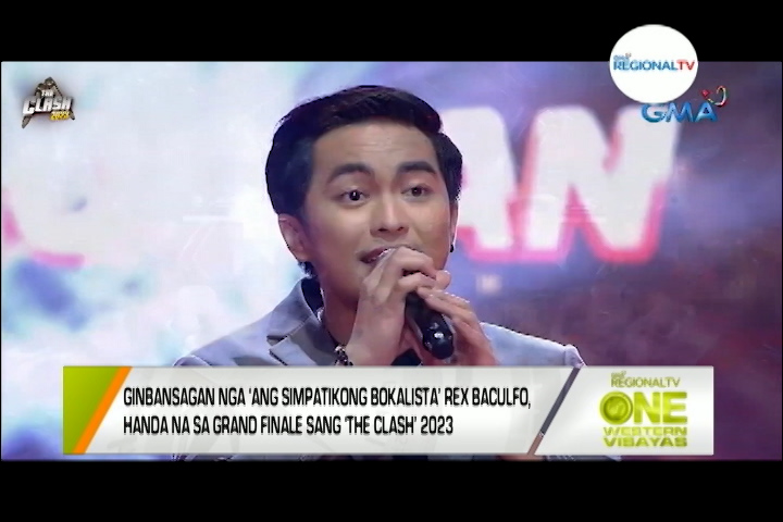 One Western Visayas: ‘Ang Simpatikong Bokalista’ Rex Baculfo, Handa na ...