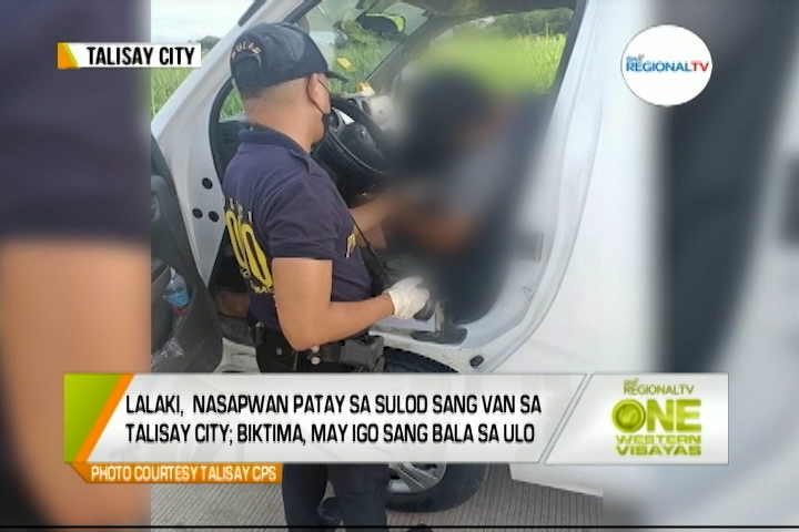 One Western Visayas: Lalaki, Nasapwan Patay sa Sulod sang Van sa Talisay City
