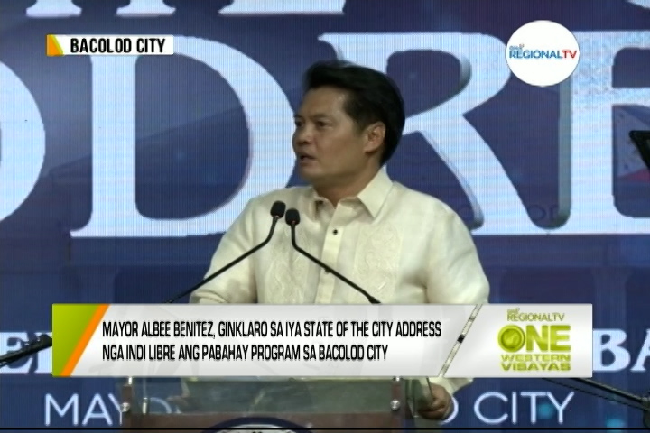 One Western Visayas: Mayor Albee Benitez, Ginklaro nga Indi Libre ang Pabahay Program | One ...