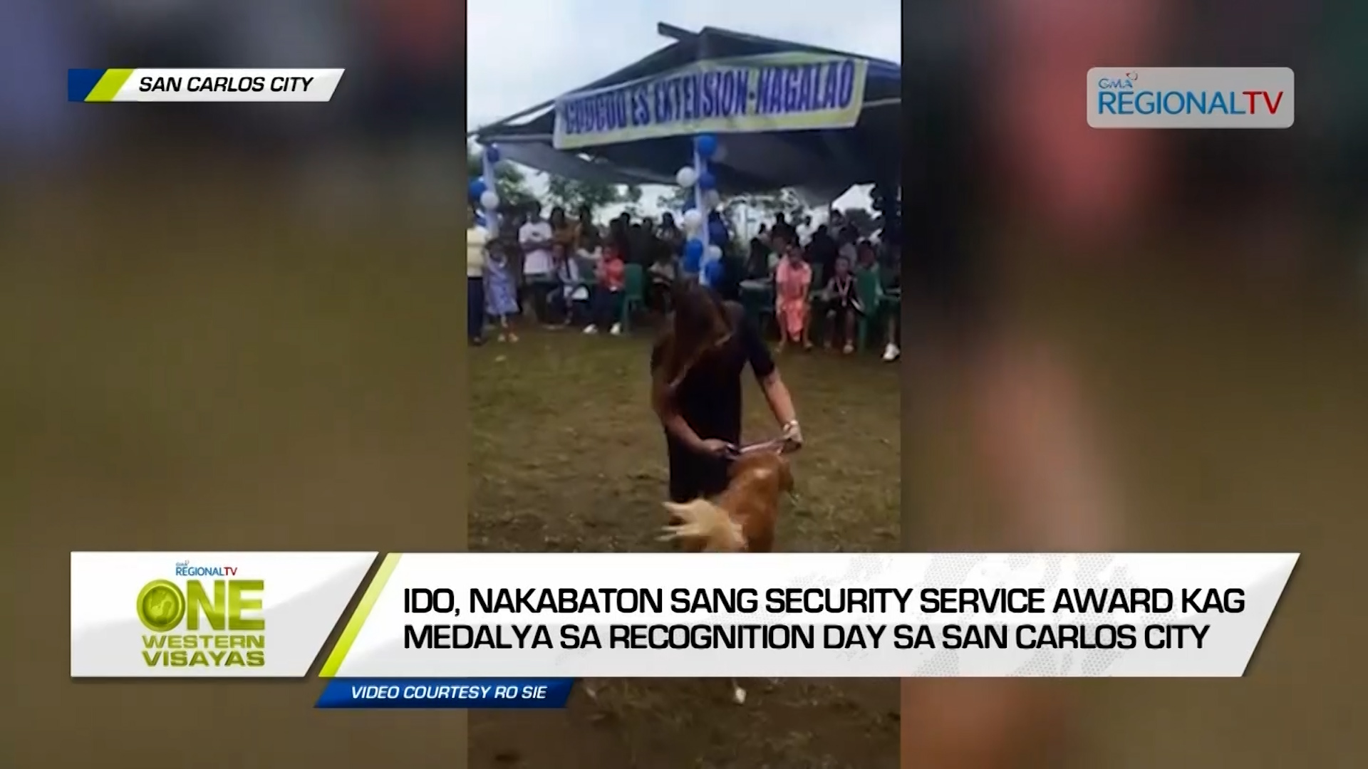 One Western Visayas: Ido, Nakabaton sang Security Service Award kag Medalya sa Recognition Day