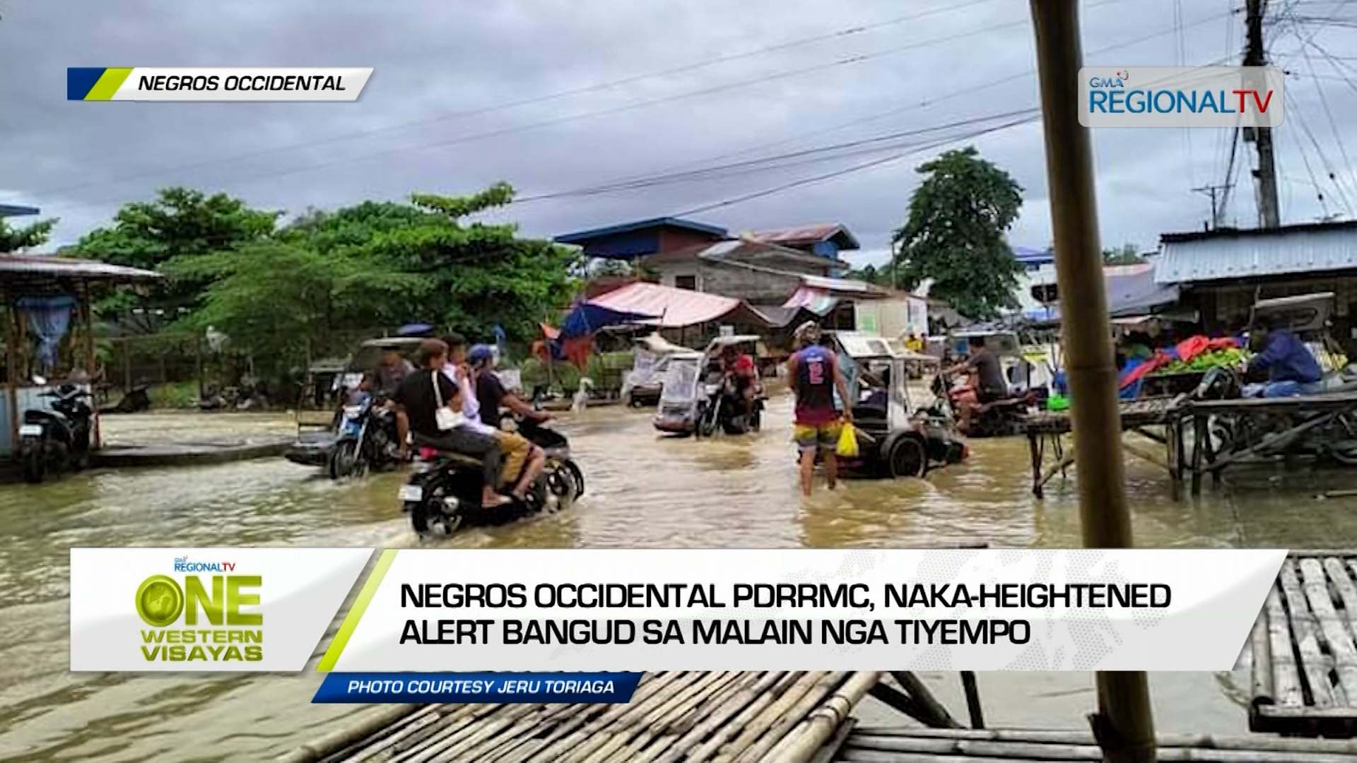 One Western Visayas: Kabankalan City, Apektado sang Pagbaha; 11 ka mga Pamilya Ginpa-evacuate