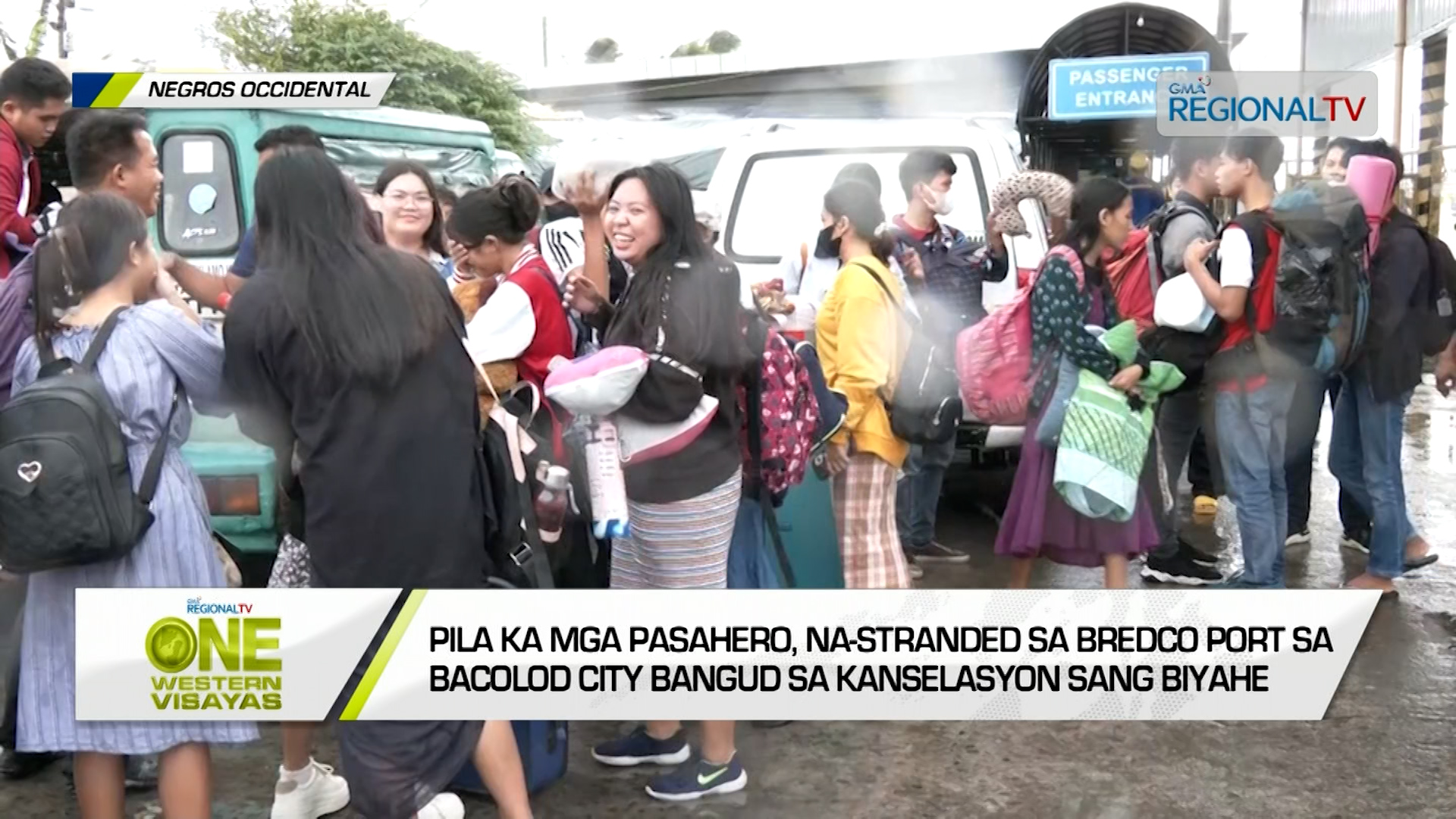 One Western Visayas: Pila ka mga Pasahero, Na-stranded sa Bredco Port ...