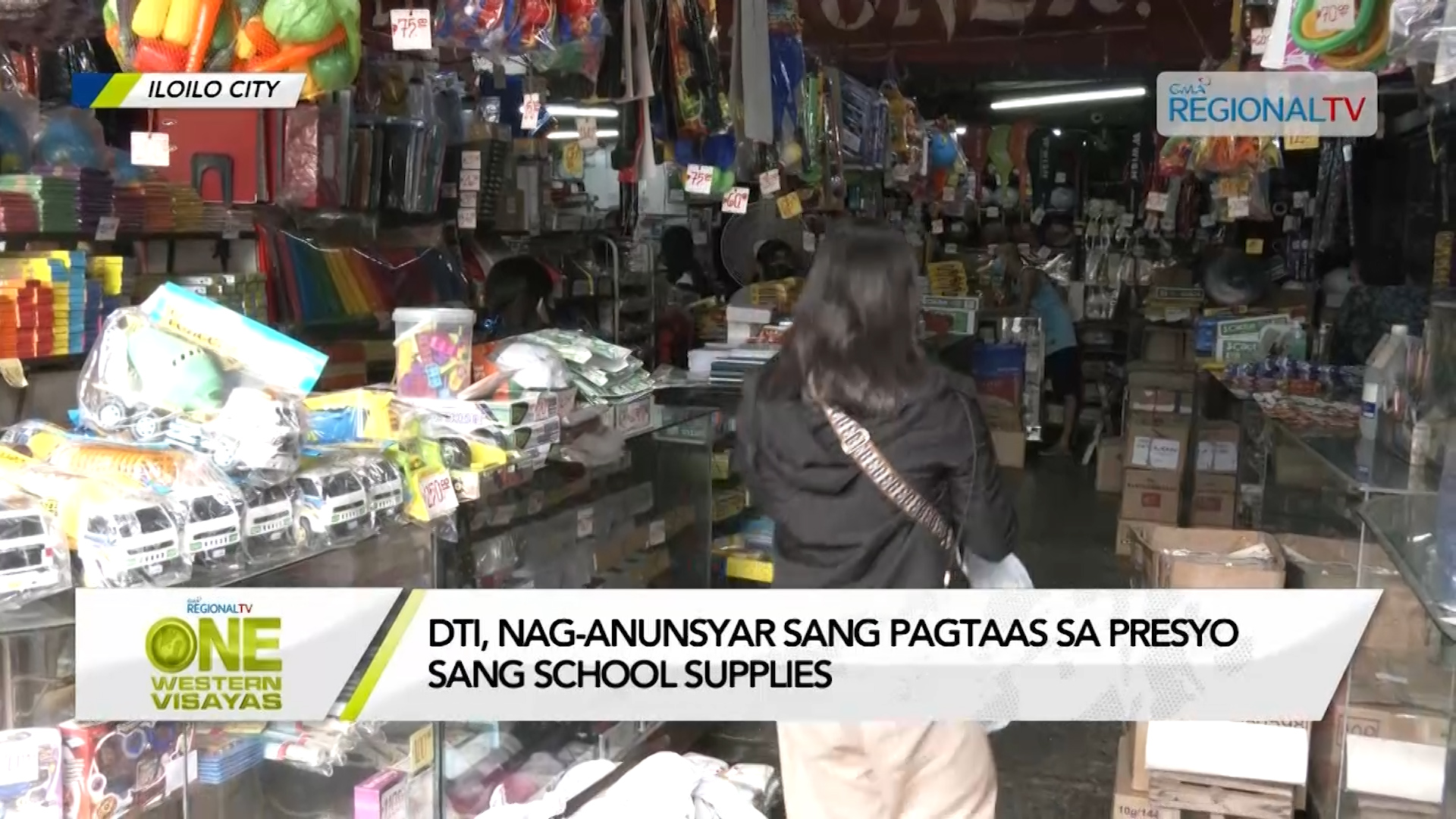 One Western Visayas: DTI, Nag-anunsyar sang Pagtaas sa Presyo sang School Supplies