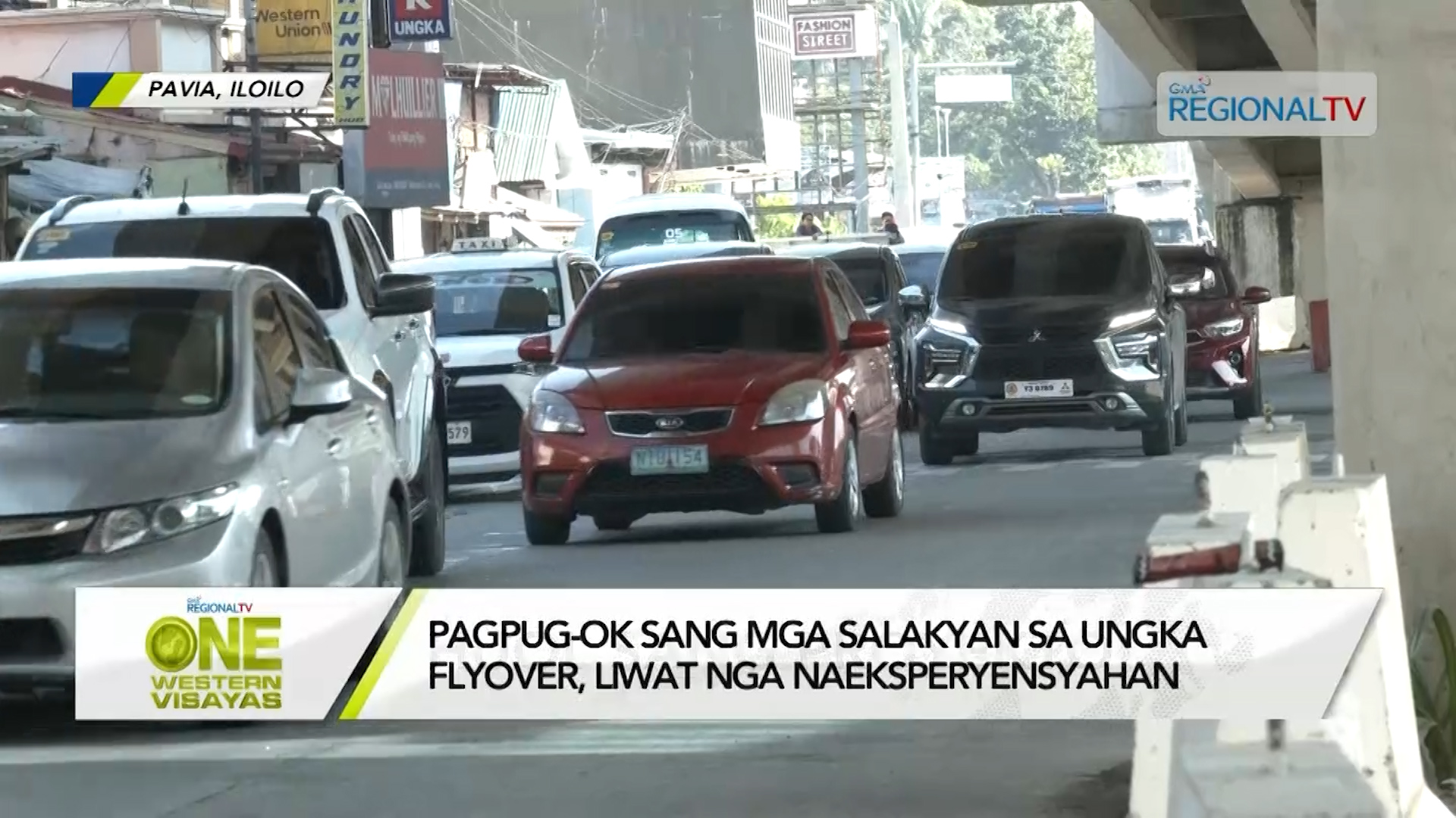 One Western Visayas: Pagpug-ok sang mga Salakyan sa Ungka Flyover, Liwat nga Naeksperyensyahan