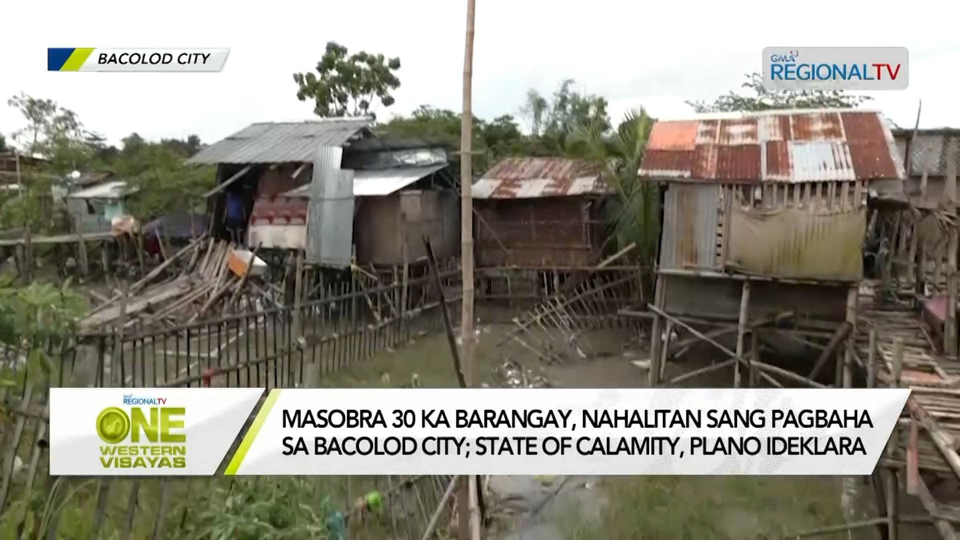 One Western Visayas: State of Calamity, Plano Ideklara sa Bacolod City Bangod sa Epekto sang Baha