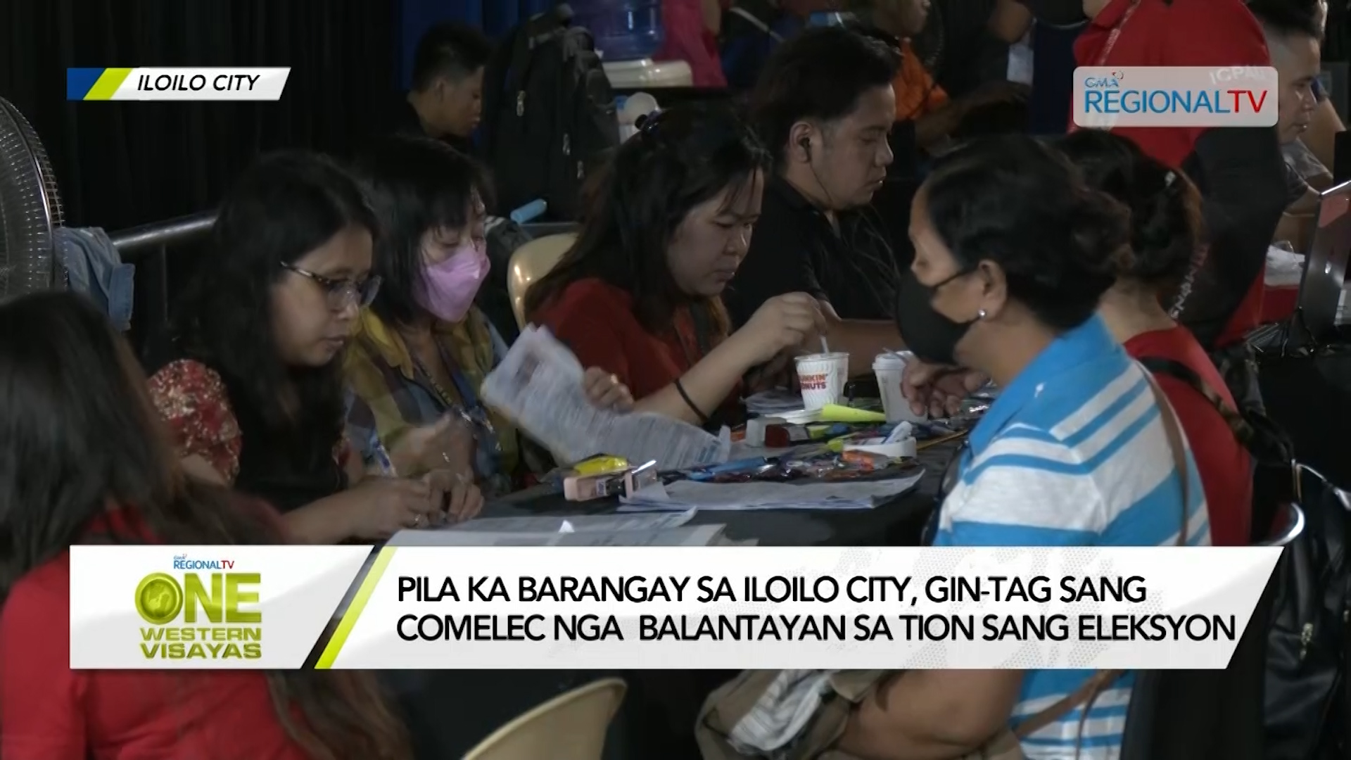 One Western Visayas: Pila ka Barangay sa Iloilo City Gin-tag sang COMELEC nga Balantayan sa Eleksyon