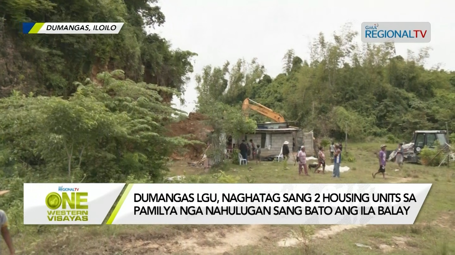 One Western Visayas: Housing Units sa Pamilya nga Nahulugan sang Bato ...