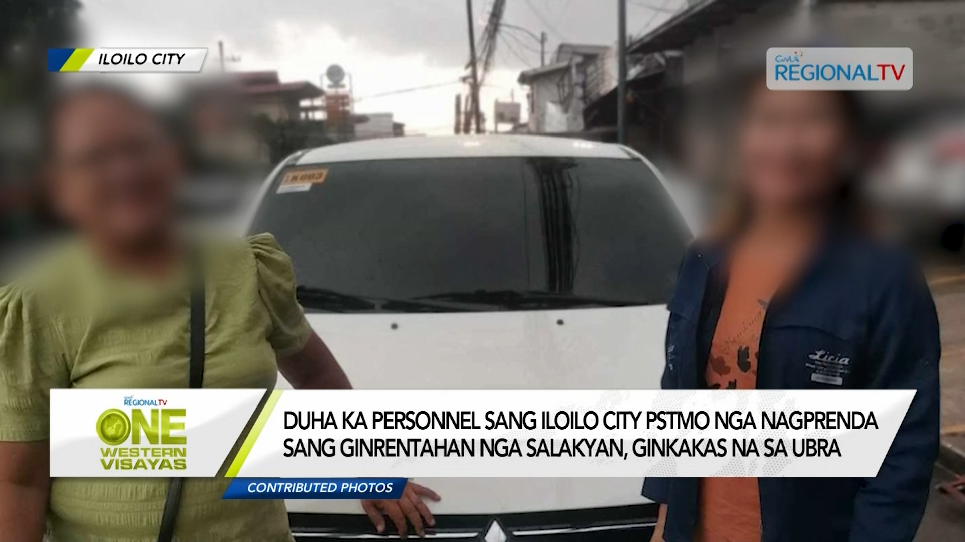 One Western Visayas: Personnel sang Iloilo City PSTMO nga Nagprenda sang Ginrentahan nga Salakyan