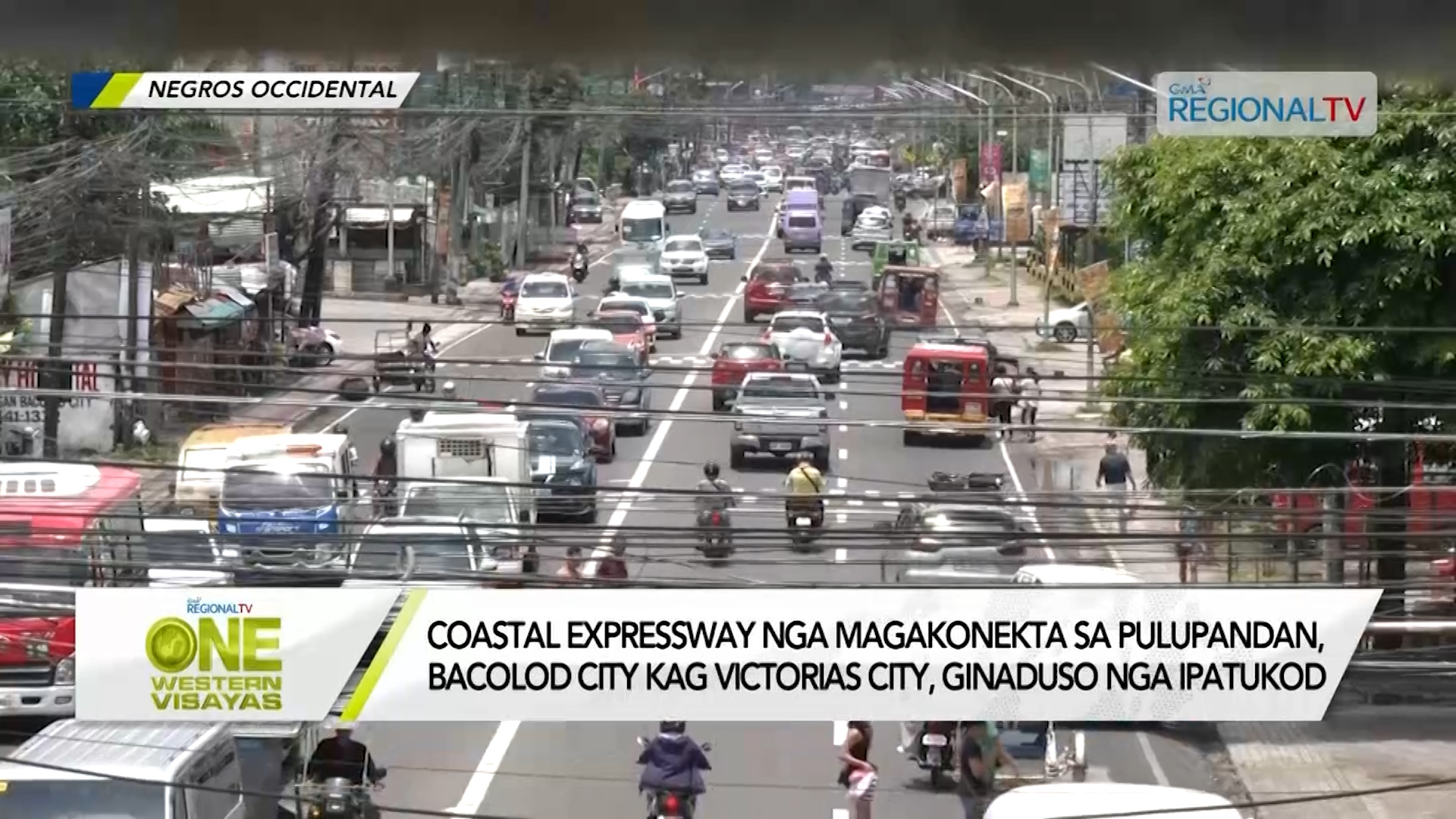 One Western Visayas: Coastal Expressway nga Halin Pulupandan, Bacolod City kag Victorias City