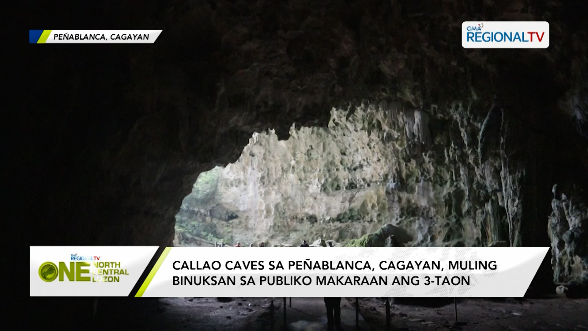 One North Central Luzon: Callao Caves, Binuksan na