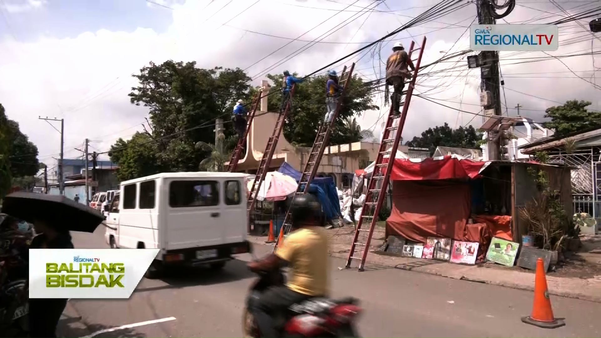 Balitang Bisdak: Naglambod nga mga Kable Duol sa Menteryo Balitang Bisdak: Naglambod nga mga Kable Duol sa Menteryo