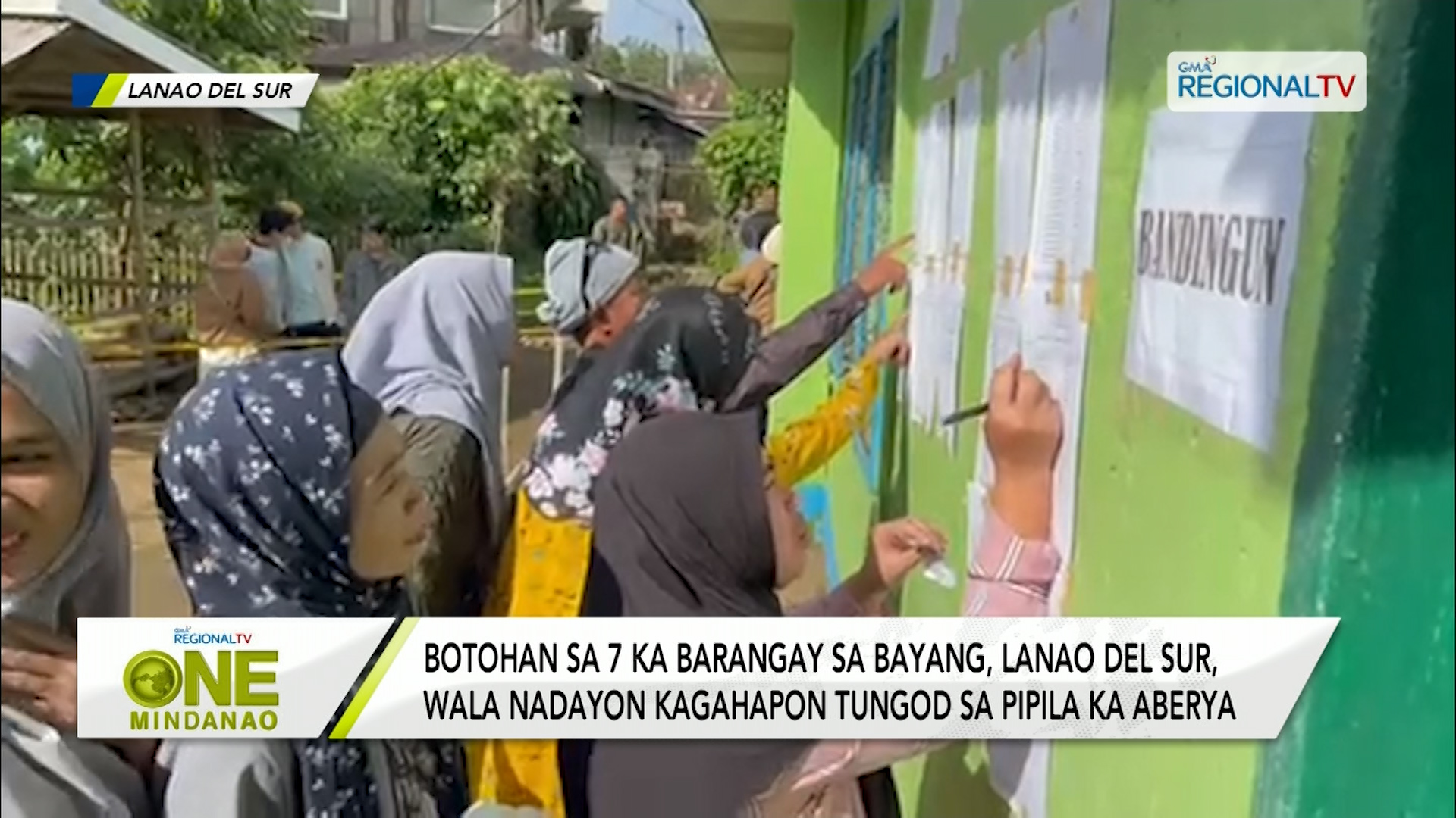 One Mindanao: Barangay and SK Elections 2023