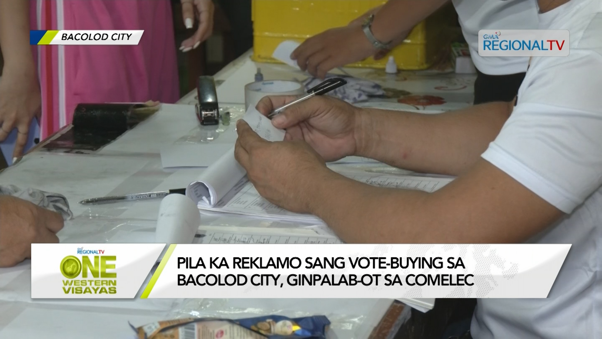 One Western Visayas: Pila ka Reklamo sang Vote-Buying sa Bacolod City, Ginpalab-ot sa COMELEC