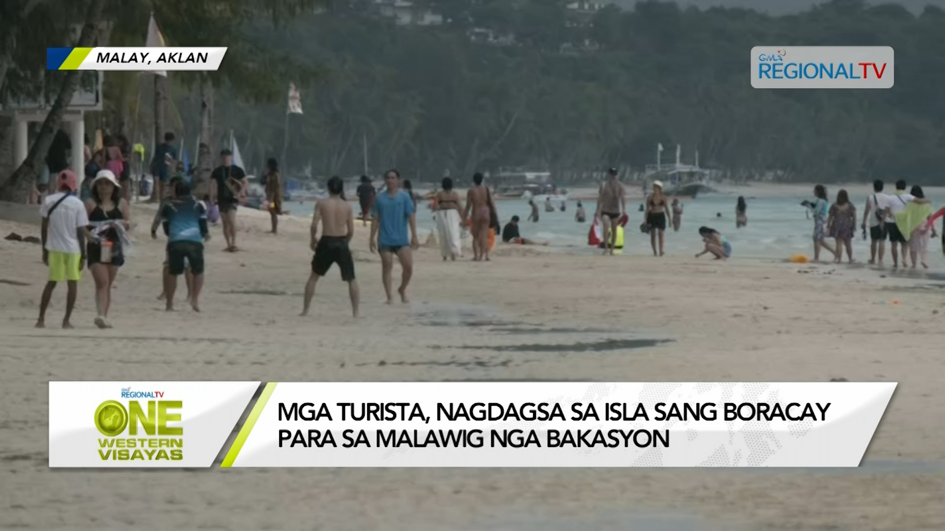 One Western Visayas: Mga Turista, Nagdagsa sa Isla sang Boracay Para sa ...