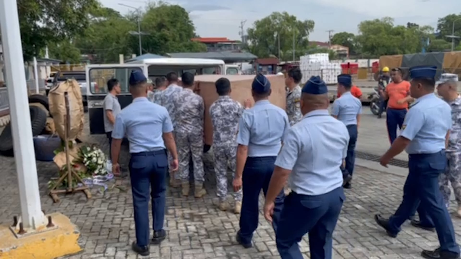 Body of PCG member killed in Cebu quake arrives in Iloilo