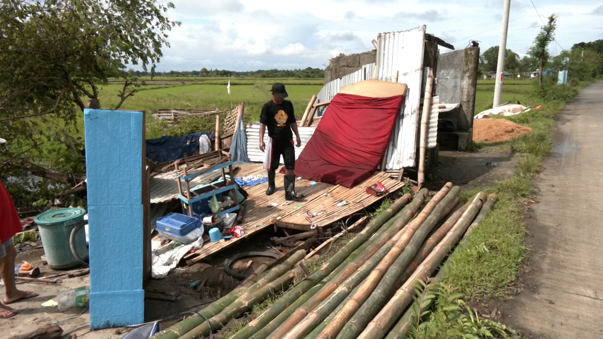 Strong winds destroy 11 houses in Oton, Iloilo
