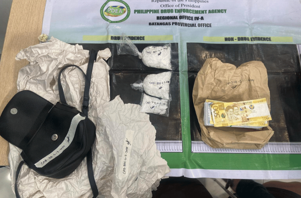 Over P1.5M worth of illegal drugs seized in Lipa City; 5 arrested