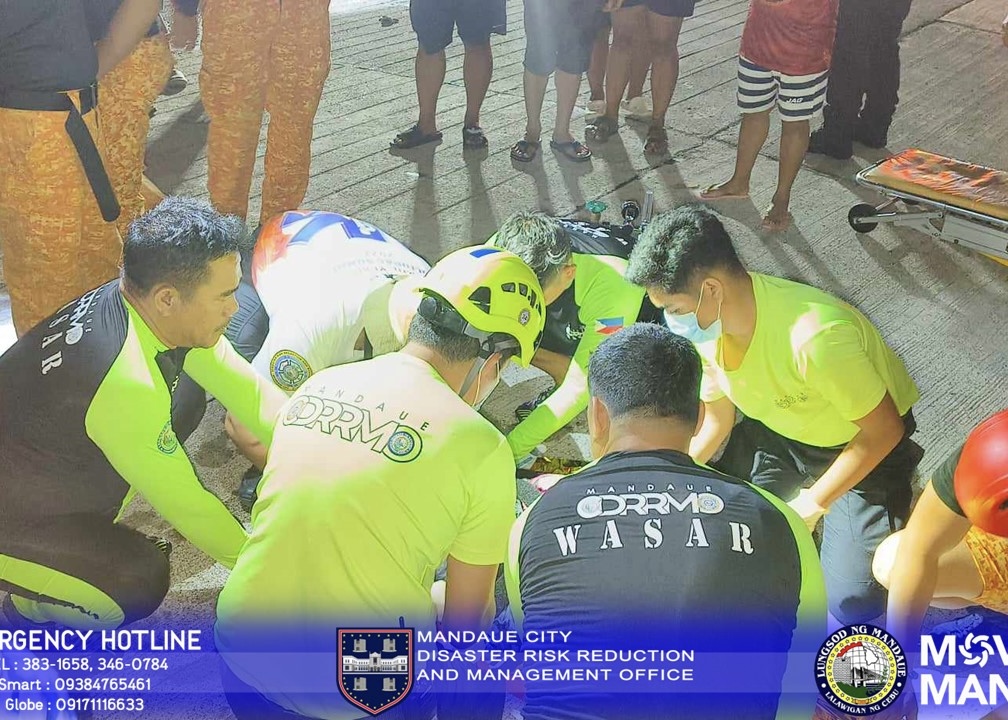 Missing person rescued from Mactan Channel in Cebu