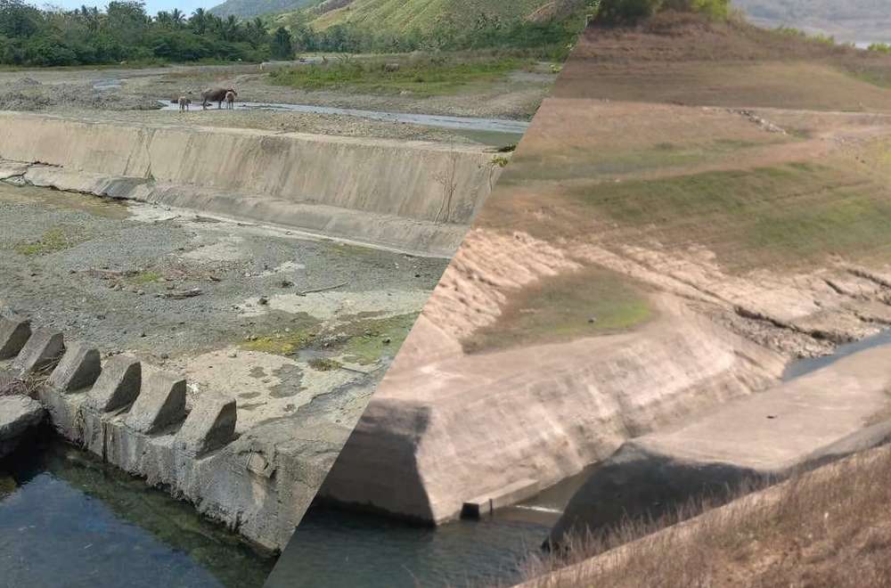 Drought conditions affecting dams in Nueva Ecija and Albay