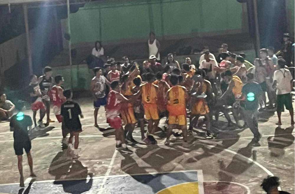 Several injured when basketball match turns into brawl