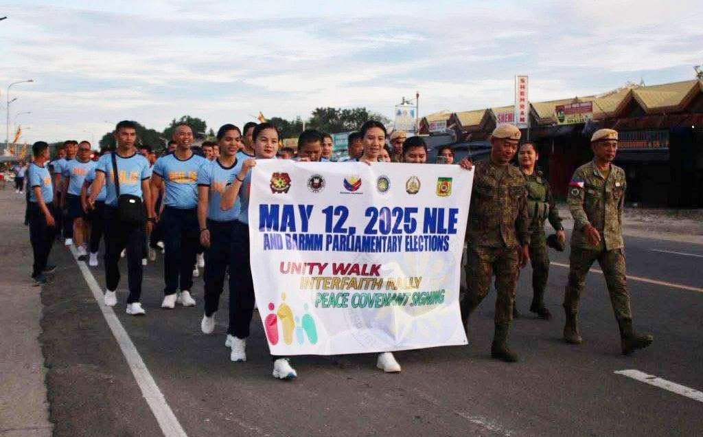 Unity walk, covenant signing held for fair elections